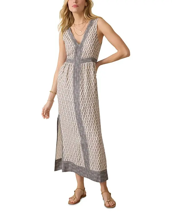 Faherty Brand Macey Printed Maxi Dress