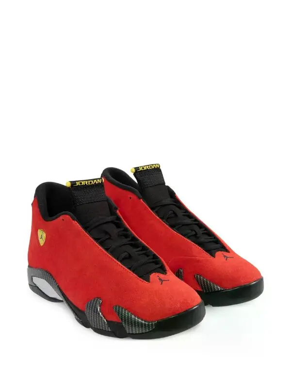 JORDAN X Air Suede Sneakers - Red