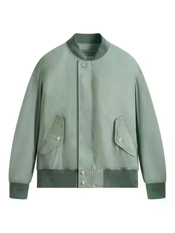 Mackintosh Saughtree Lightweight Bomber Jacket - Green