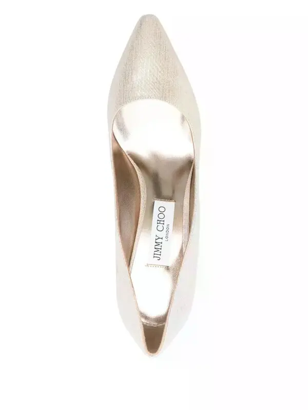 JIMMY CHOO 85mm Romy Pumps - Neutrals