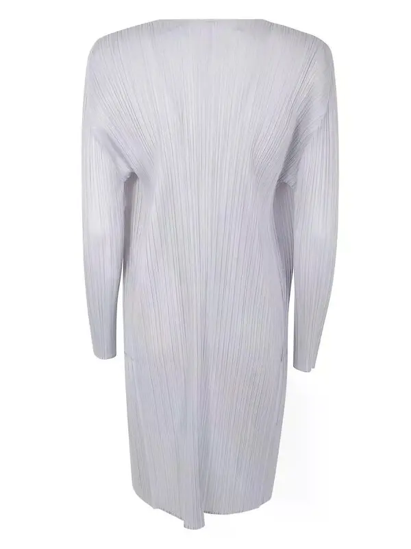 Issey Miyake Pleated Cardigan Coat