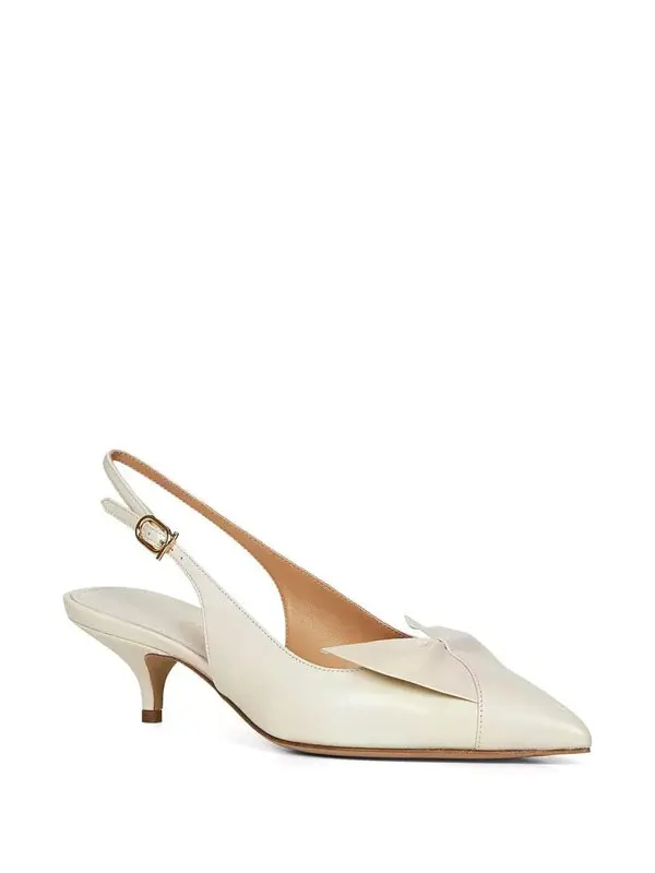 FERRAGAMO 40mm Leather Pumps