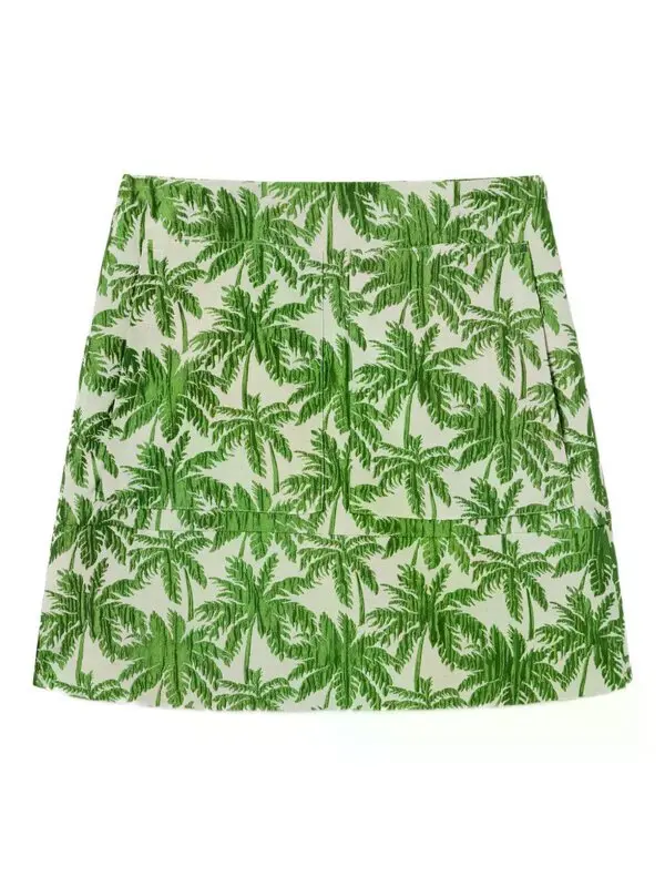 La DoubleJ Printed Mini Skirt