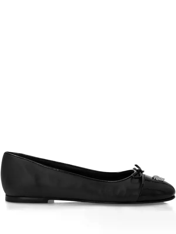 Philipp Plein Skull Ballet Flats