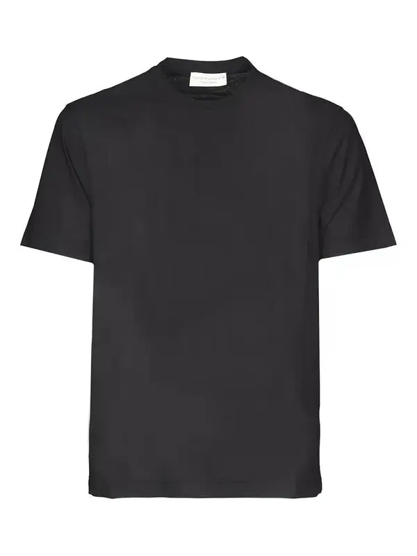 FILIPPO DE LAURENTIIS Cotton T-shirt - Black