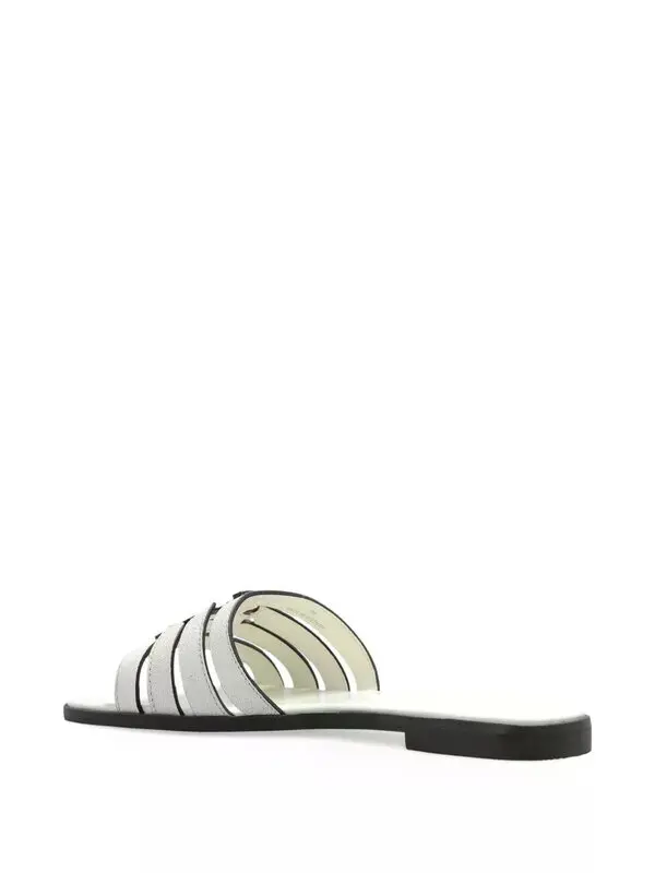 Tory Burch Leather Flat Sandals
