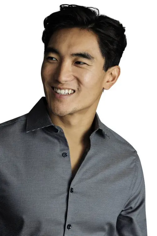 CHARLES TYRWHITT Non-iron Stretch Texture Circle Shirt - Charcoal