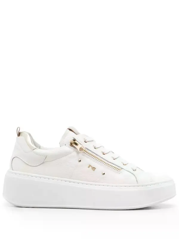 NEROGIARDINI Leather Low-top Sneakers