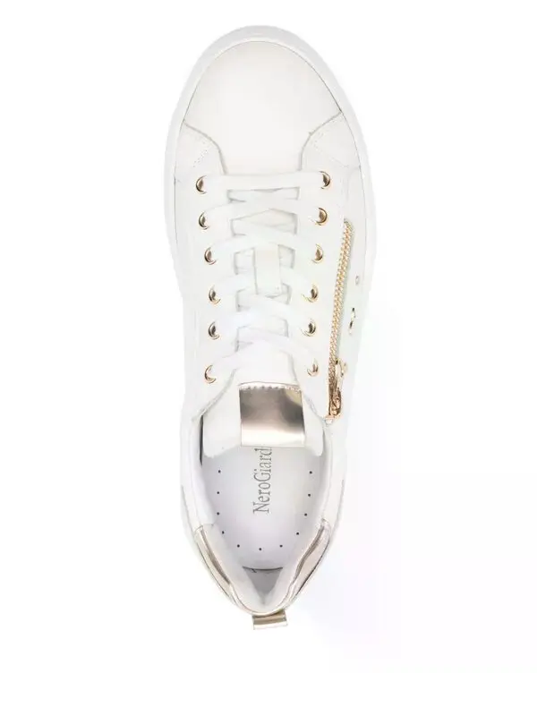 NEROGIARDINI Leather Low-top Sneakers