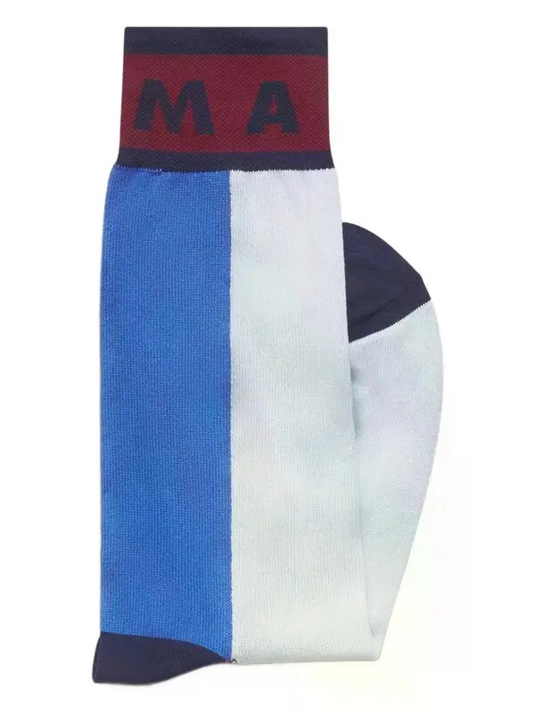 Marni Embroidered-logo Socks