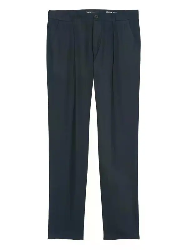 Marc O'polo Pleated Tapered Trousers - Blue