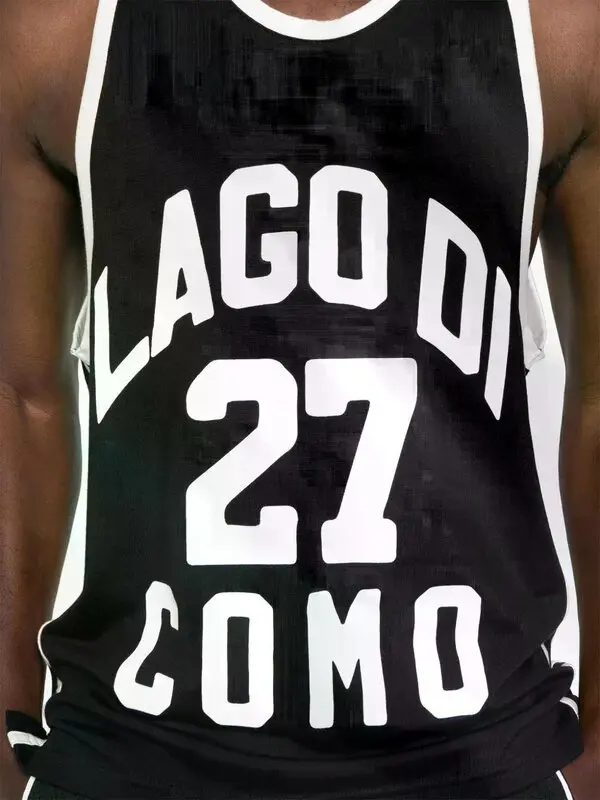 Rhude X Como 1907 Printed Tank Top