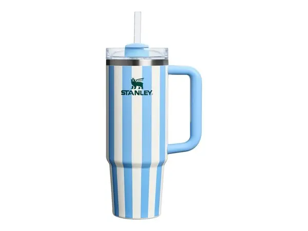 STANLEY Flowstate Quencher 30oz Tumbler - Cornflower Cabana Gloss