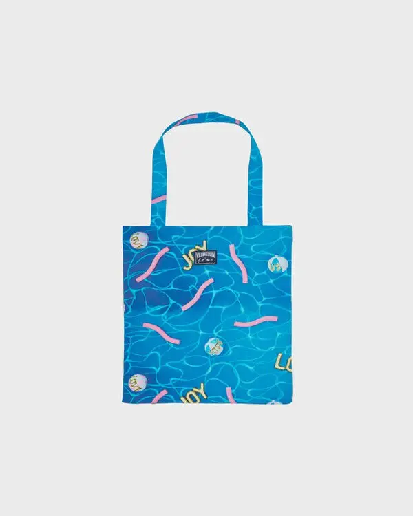 Vilebrequin X Joel Mesler 'balade' Beach Tote Bag - Blue