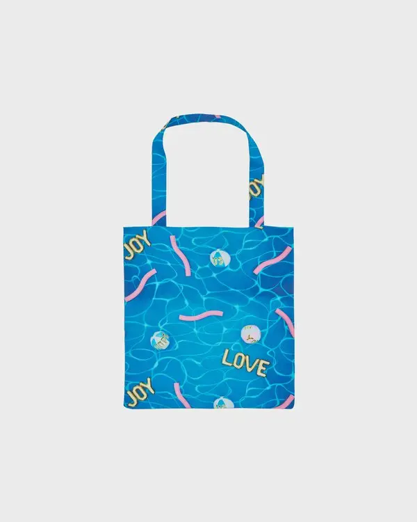 Vilebrequin X Joel Mesler 'balade' Beach Tote Bag - Blue