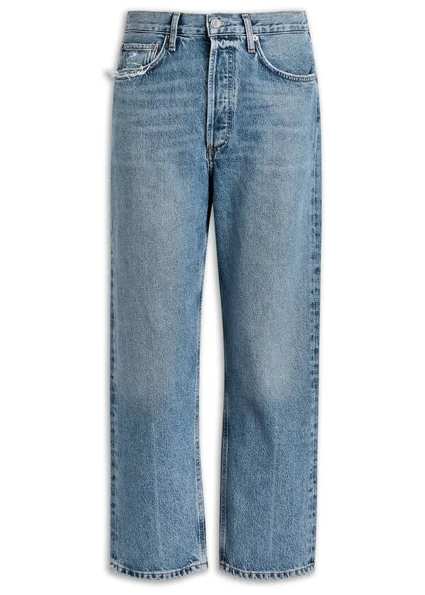 AGOLDE 90s Cropped Straight-leg Jeans