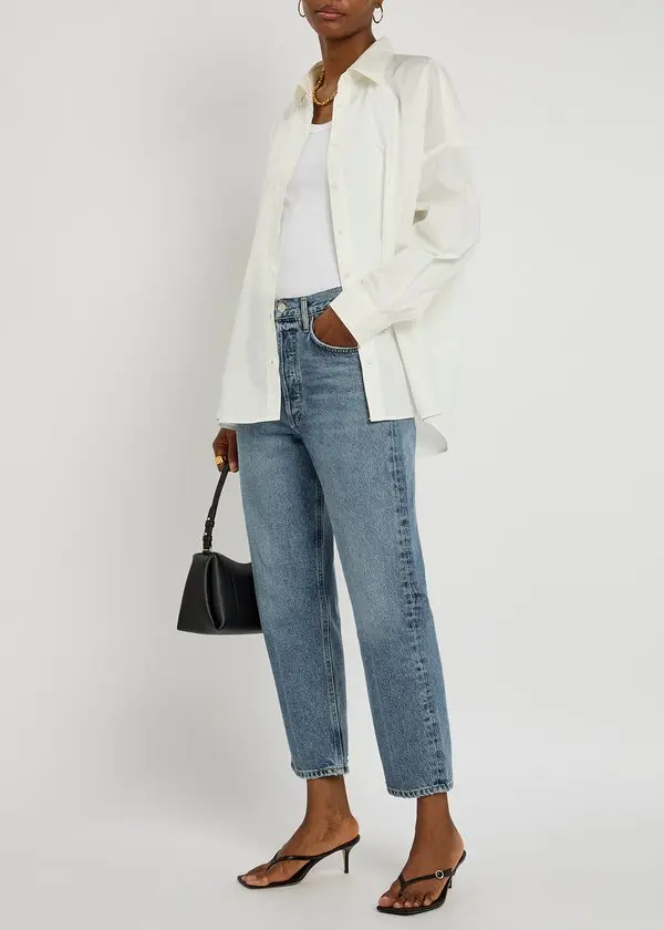 AGOLDE 90s Cropped Straight-leg Jeans