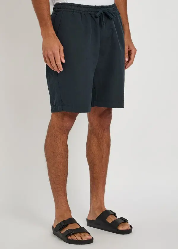 Universal Works Linen-blend Shorts