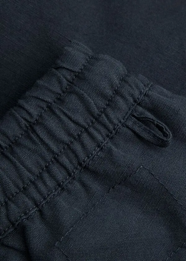 Universal Works Linen-blend Shorts