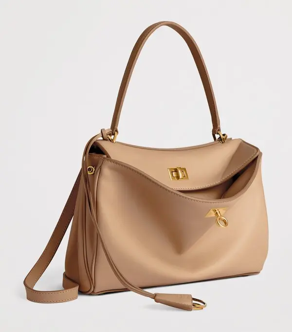 Balenciaga Leather Rodeo Top Handle Bag - Brown
