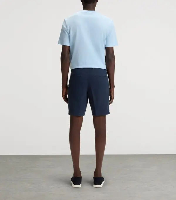 BOSS Stretch Cotton Slim-fit Shorts