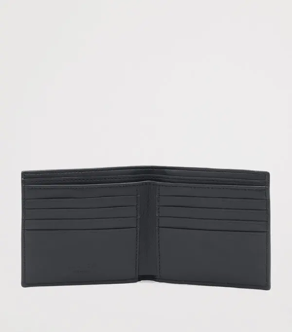 Alexander McQueen Calfskin Skull Bifold Card Holder