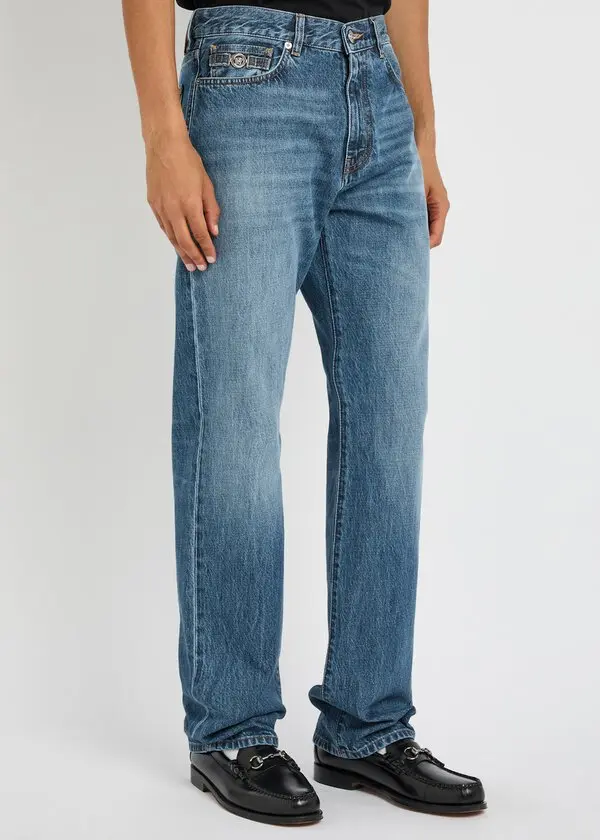 Versace Slim-leg Denim Jeans