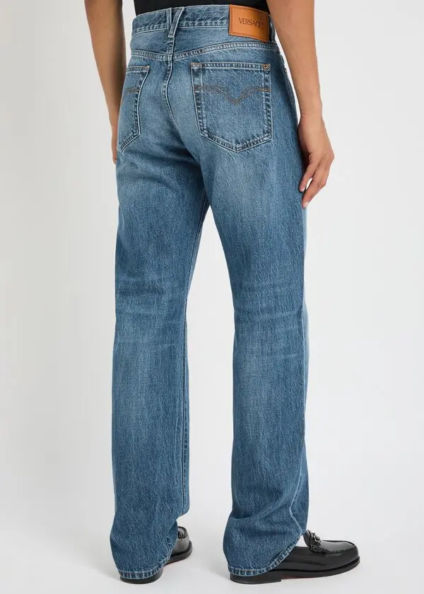 Versace Slim-leg Denim Jeans