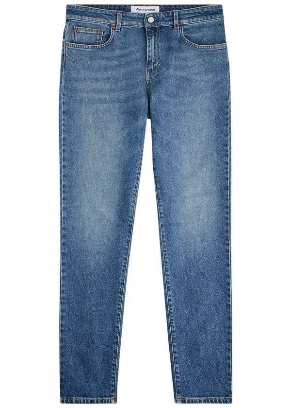 WON HUNDRED Dean Slim-leg Jeans - Blue