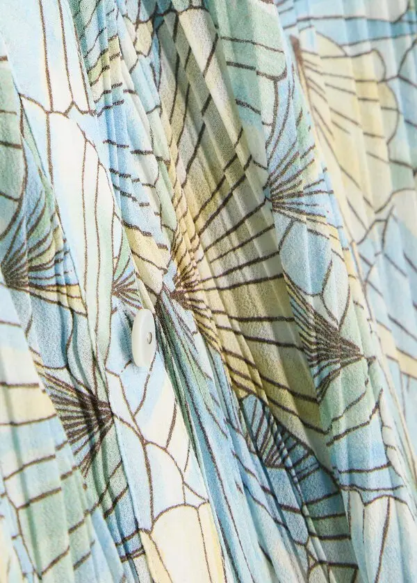 Veronica Beard Printed Chiffon Blouse