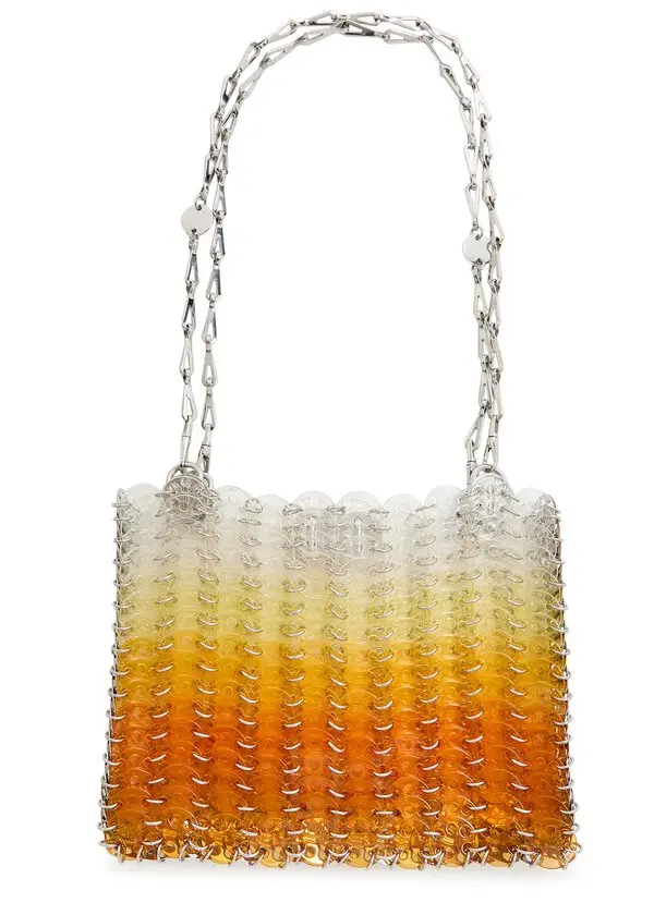 Rabanne 1969 Nano Resin Shoulder Bag - Orange