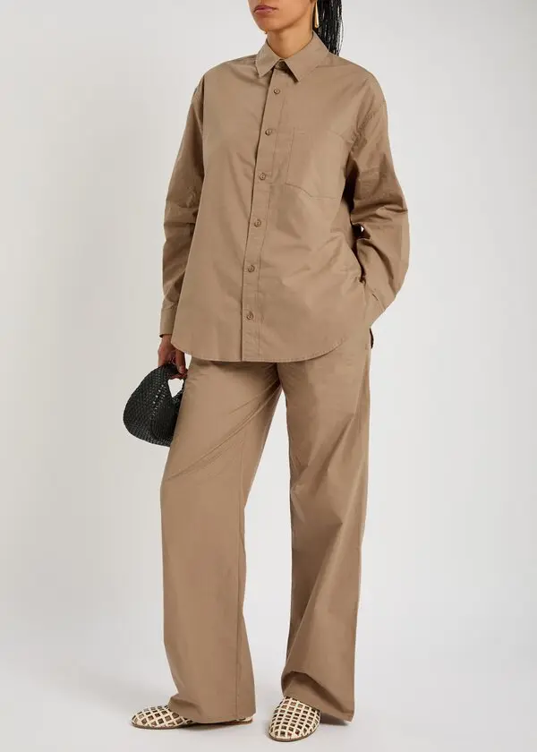 Matteau Drawcord Cotton Trousers