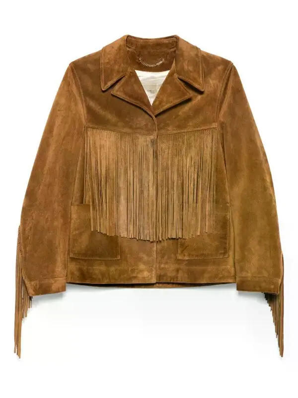 GOLDEN GOOSE Fringed Suede Jacket