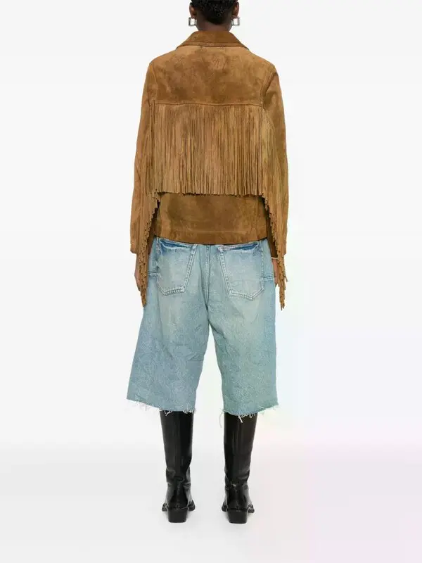 GOLDEN GOOSE Fringed Suede Jacket
