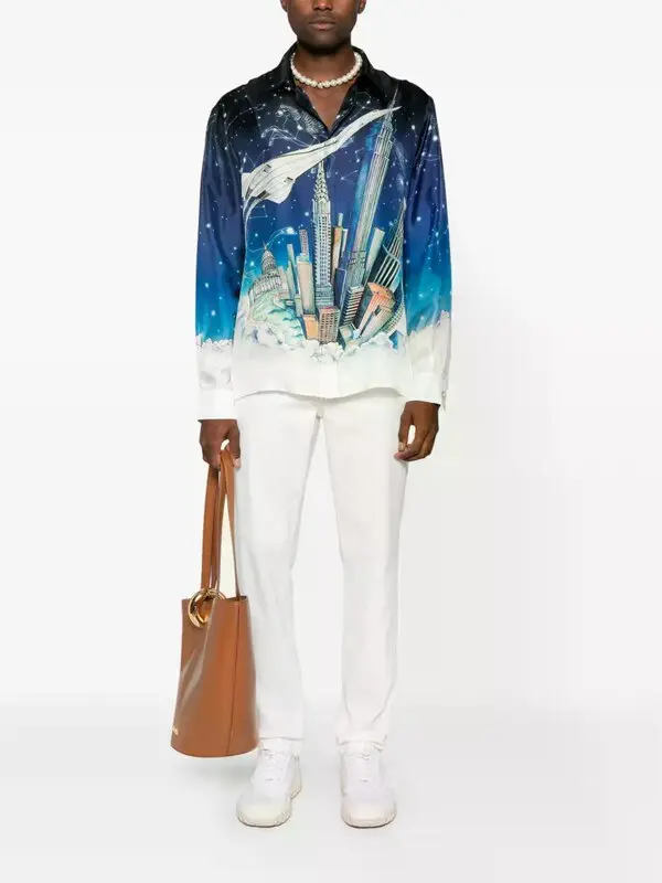 Casablanca Vol De Nuit Shirt