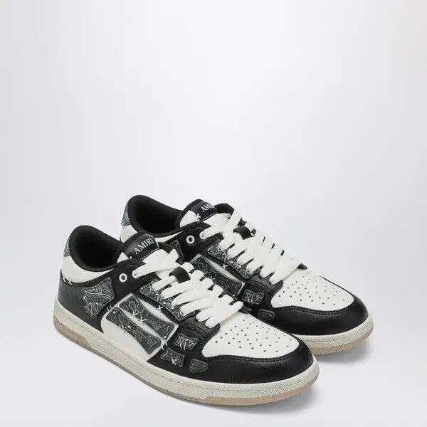 Amiri Bandana Skel Top Low Sneakers