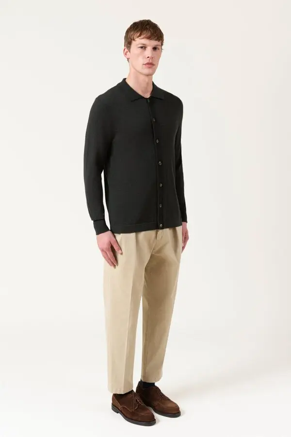 AUTORE Brando Cotton Gabardine Trousers