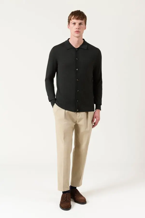 AUTORE Brando Cotton Gabardine Trousers