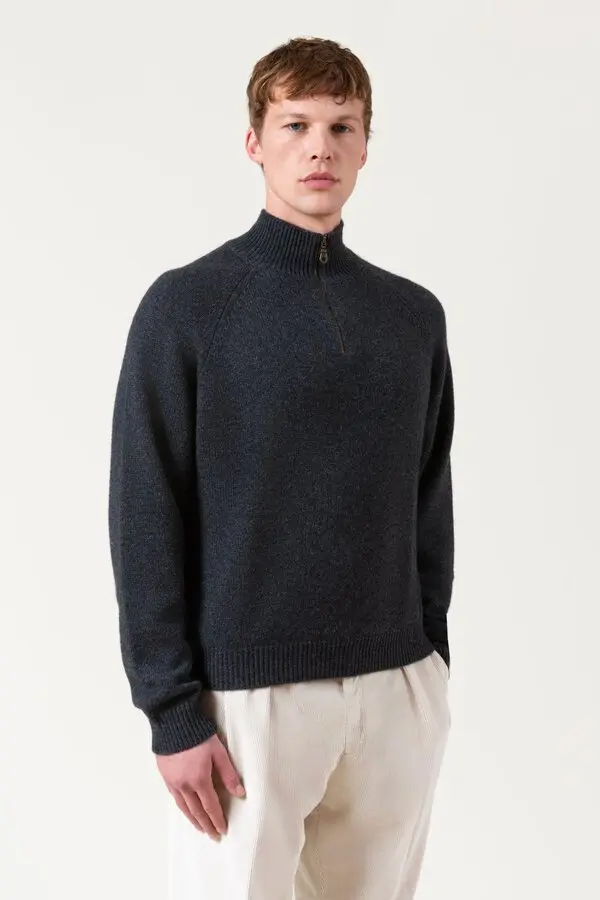 AUTORE Holden Wool And Cashmere Sweater - Grigio