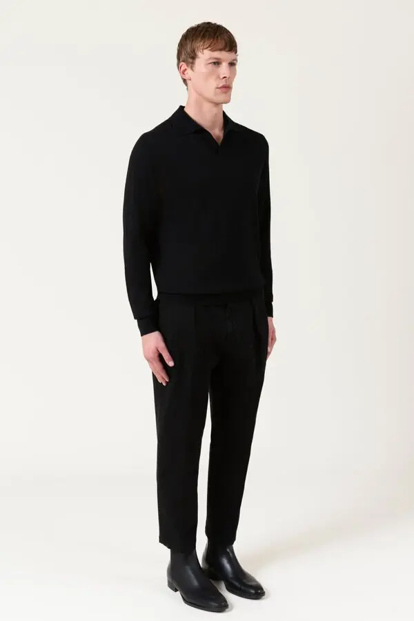 AUTORE Brando Trousers - Nero