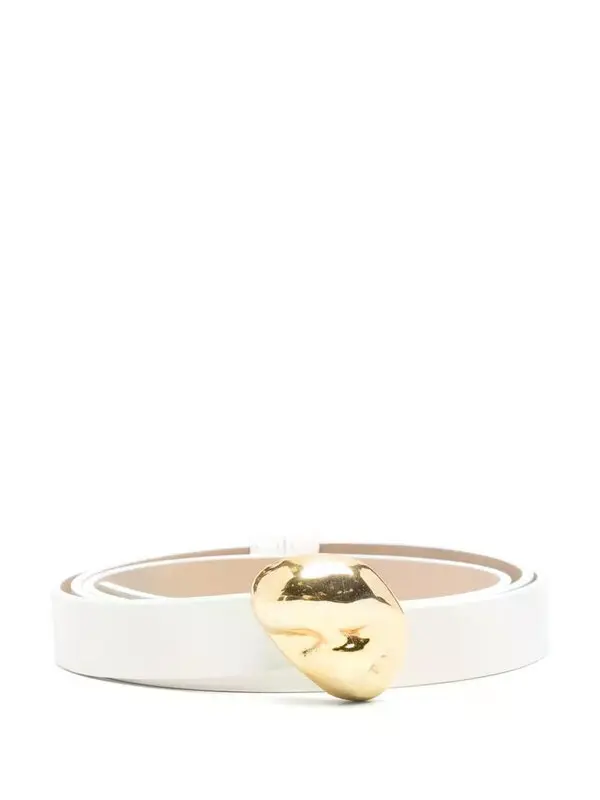 Fabiana Filippi Leather Belt - White