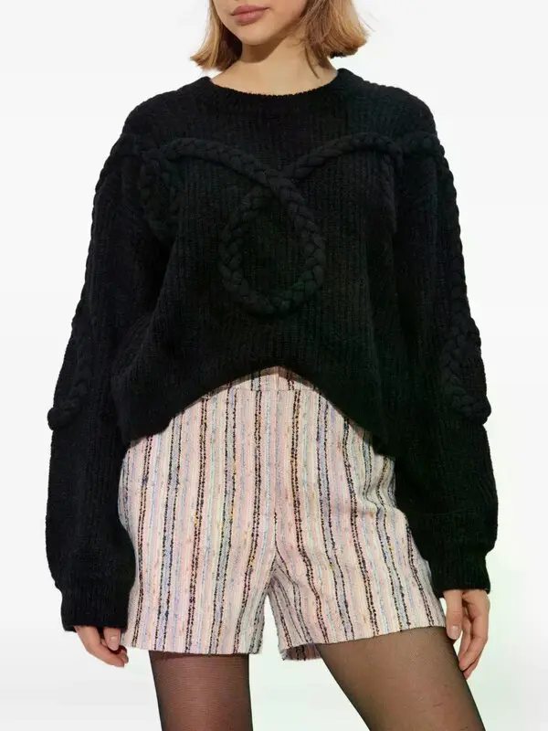 Munthe Braided Cable-knit Sweater