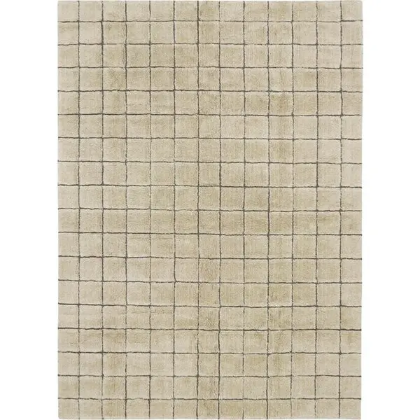 LORENA CANALS Woolablemosaic Washable Wool Rug - Sandstone