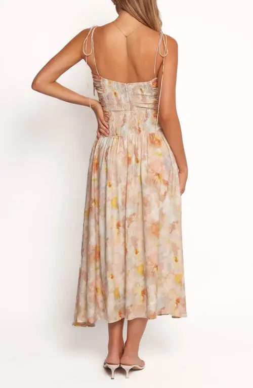 PETAL & PUP Xiormara Gathered Maxi Dress