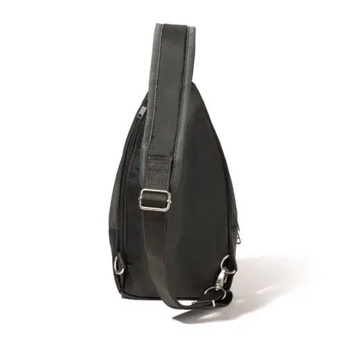 BAGGALLINI Securtex Classic Anti-theft Daytripper Sling Bag - Charcoal