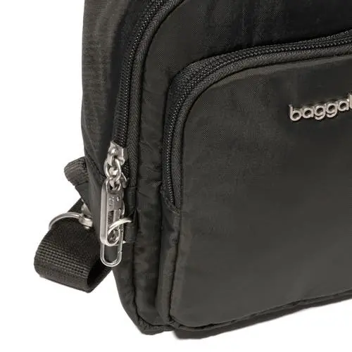 BAGGALLINI Securtex Classic Anti-theft Daytripper Sling Bag - Charcoal