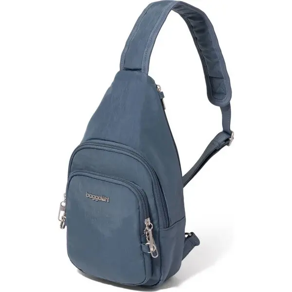 BAGGALLINI Securtex Classic Anti-theft Daytripper Sling Bag - Mist