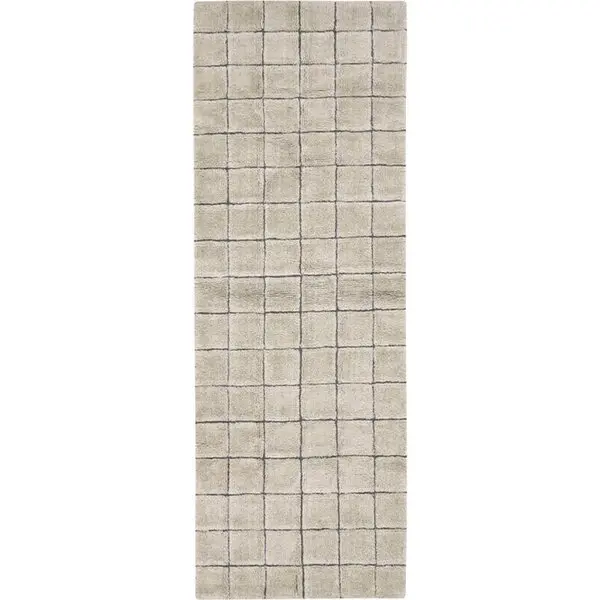 LORENA CANALS Woolable Mosaic Washable Wool Rug - Sandstone