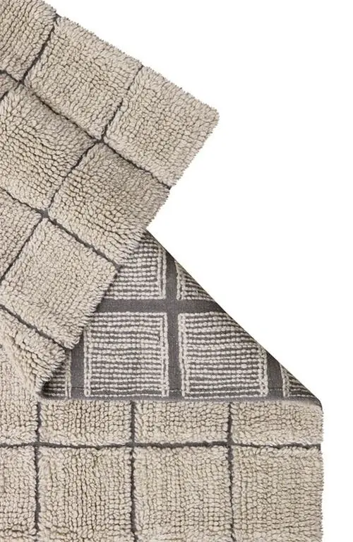 LORENA CANALS Woolable Mosaic Washable Wool Rug - Sandstone