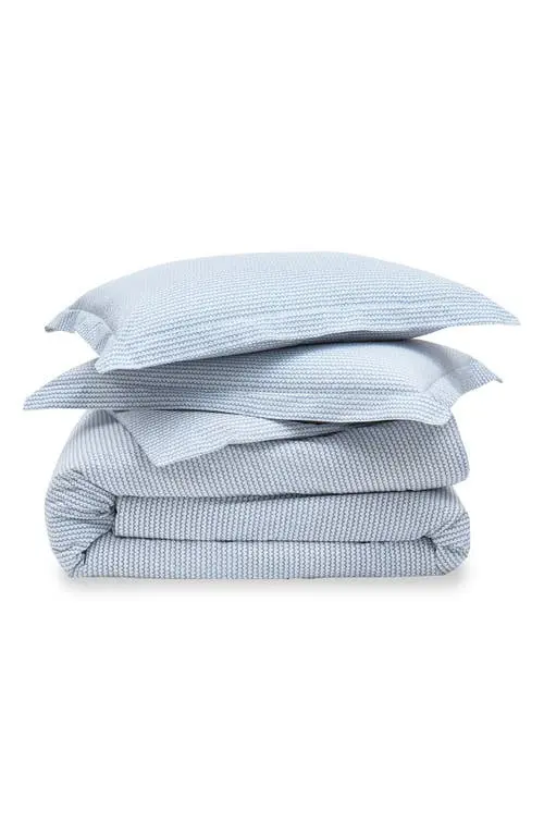 PETITE PLUME La Mer Duvet Cover & Pillow Shams Set - Blue